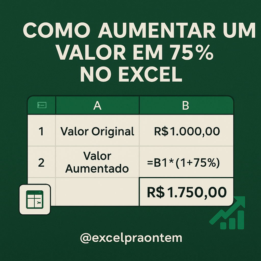 Como Calcular Aumento Percentual no Excel: Guia Completo - Excel pra Ontem